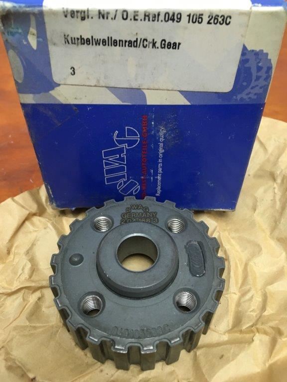 VW NOS. Crankshaft Gear