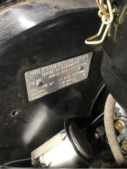 VW NOS. 122 209894 Industrial Engine 40HP