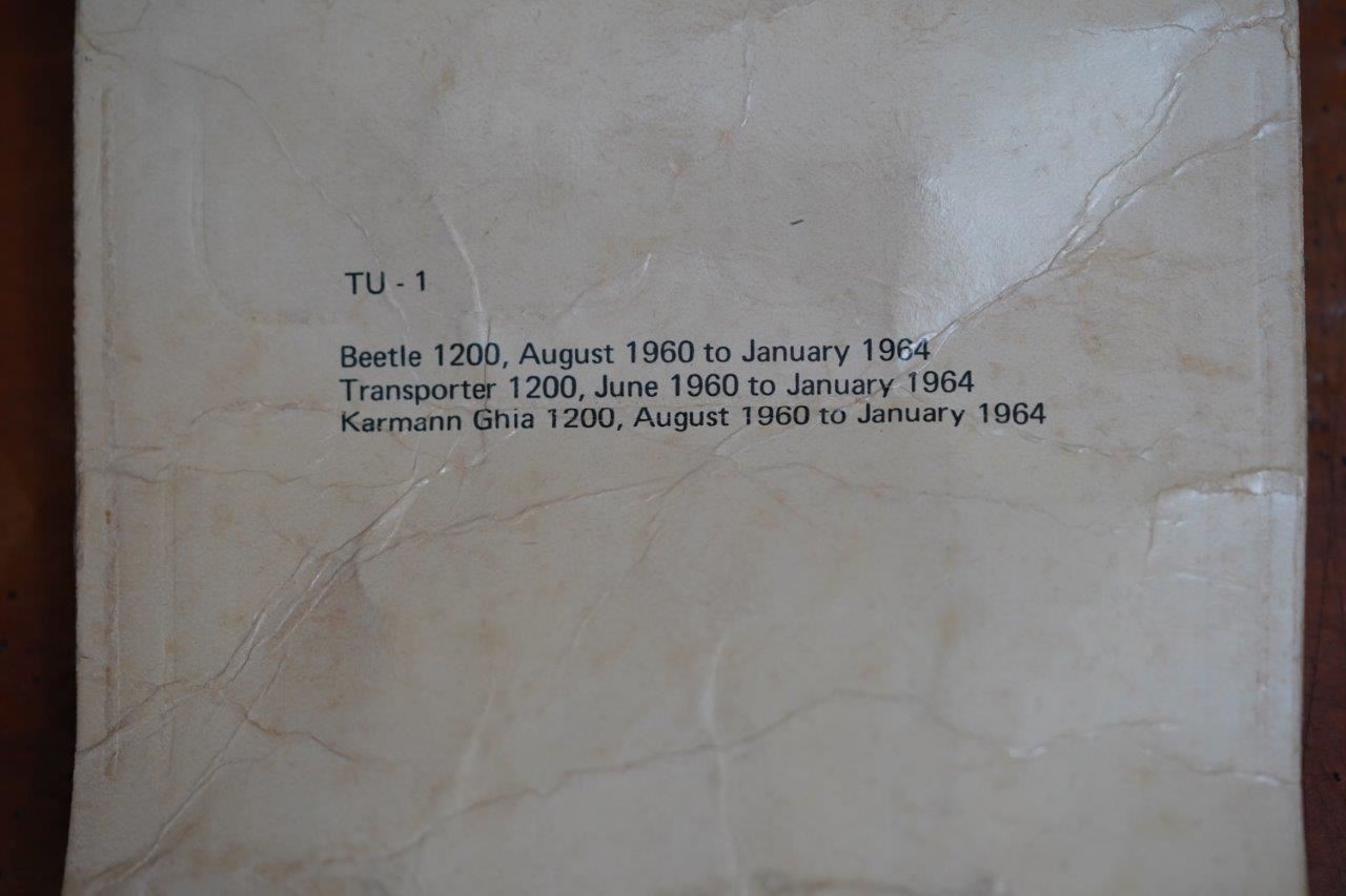 VW NOS. TU1 Ignition Kit TU1